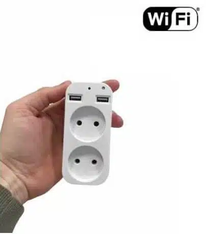 Концентратор розеток со скрытой камерой wifi Sekimoiranga.lt